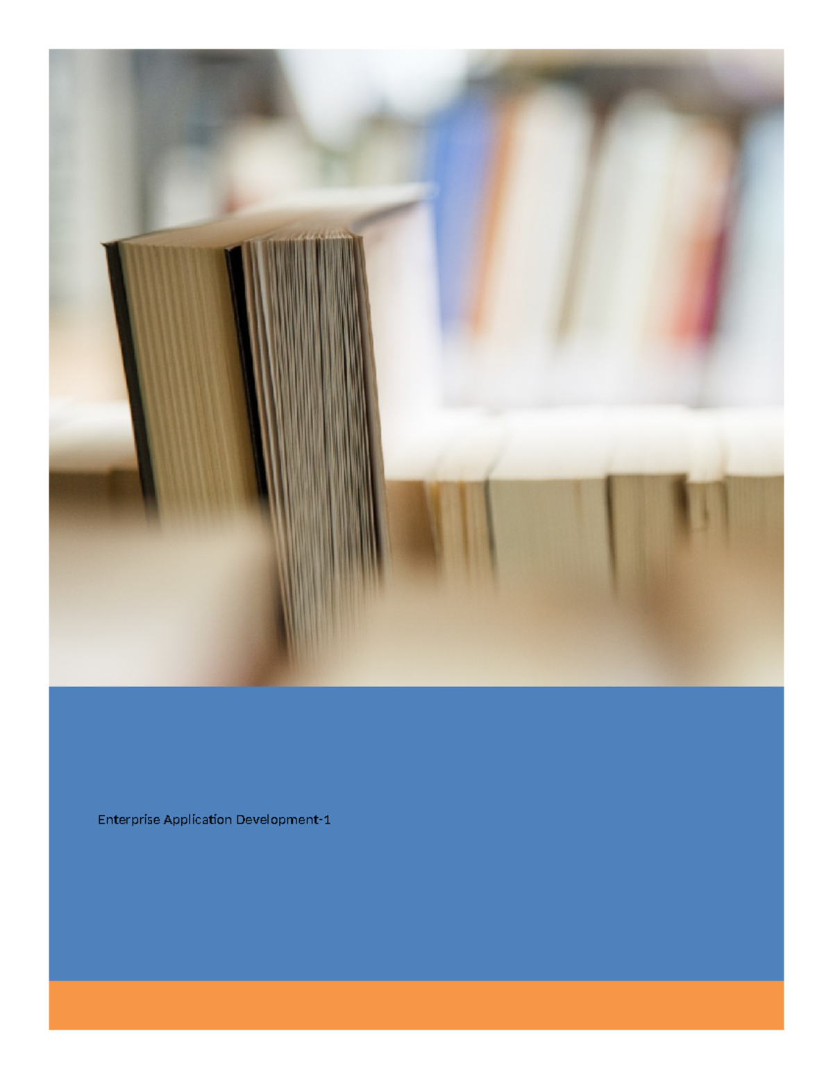 EAD 1 - Enterprise Application Development: Lesson 01 Fundamentals ...