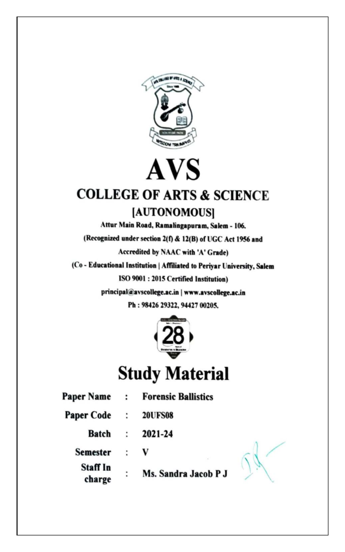 FB 4 - Forensic Ballistics: Understanding Firearm Mechanisms and Design ...