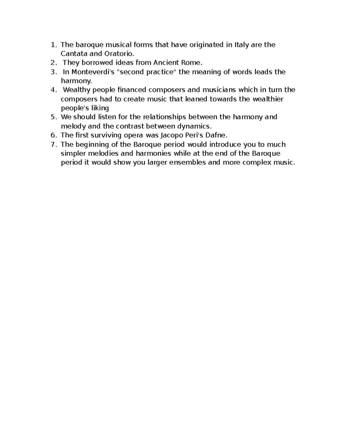 Baroque Music Forms: Cantata & Oratorio Insights (Course Code: Baroque ...