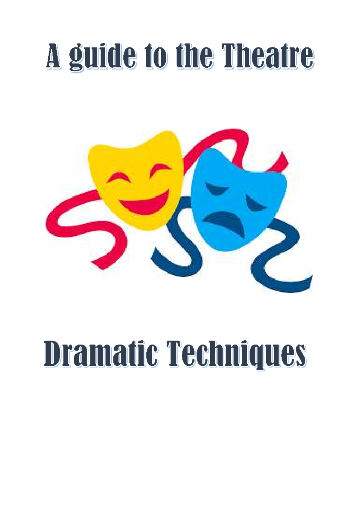 Dramatic Techniques Glossary: Key Terms for ENG 101 - Studocu