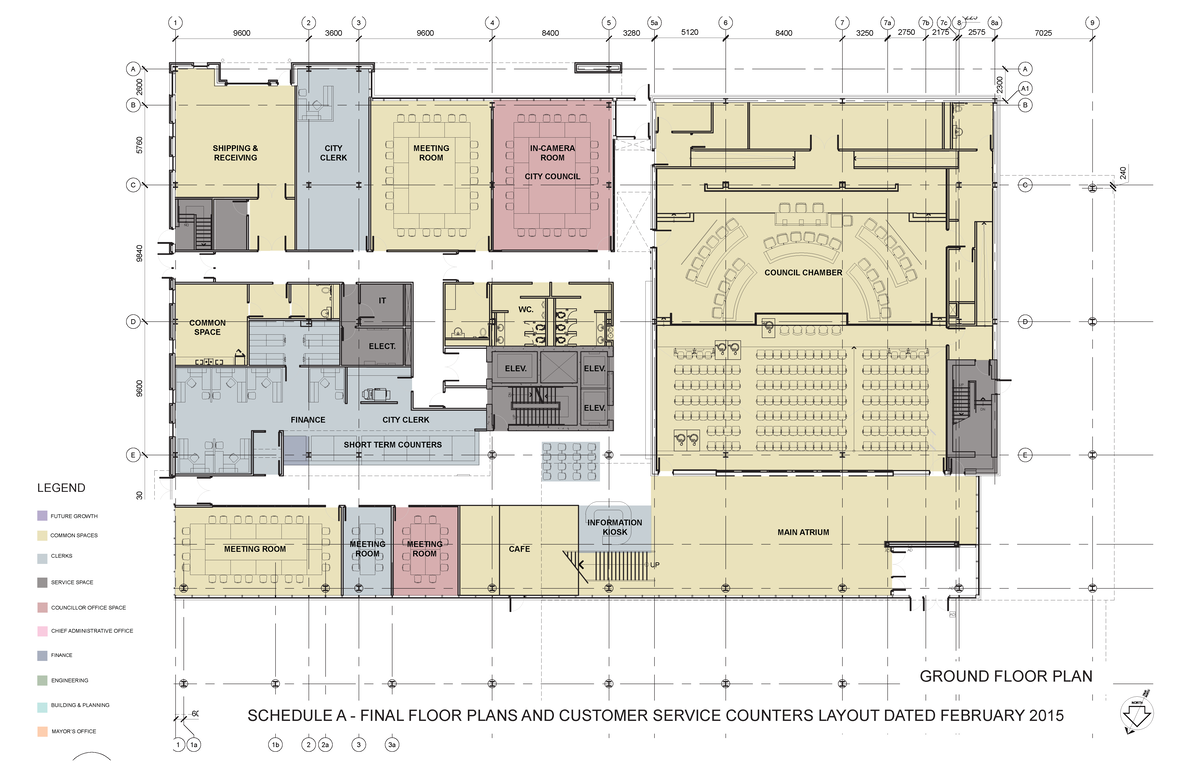 New City Hall Floor Plans Approved - Schedules A & B Details - Studocu