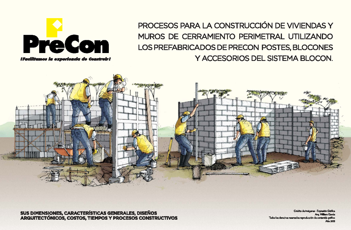 SISTEMA CONSTRUCTIVO PREFABRICADO DE CONCRETO: CARTILLA DE BLOCON - Studocu