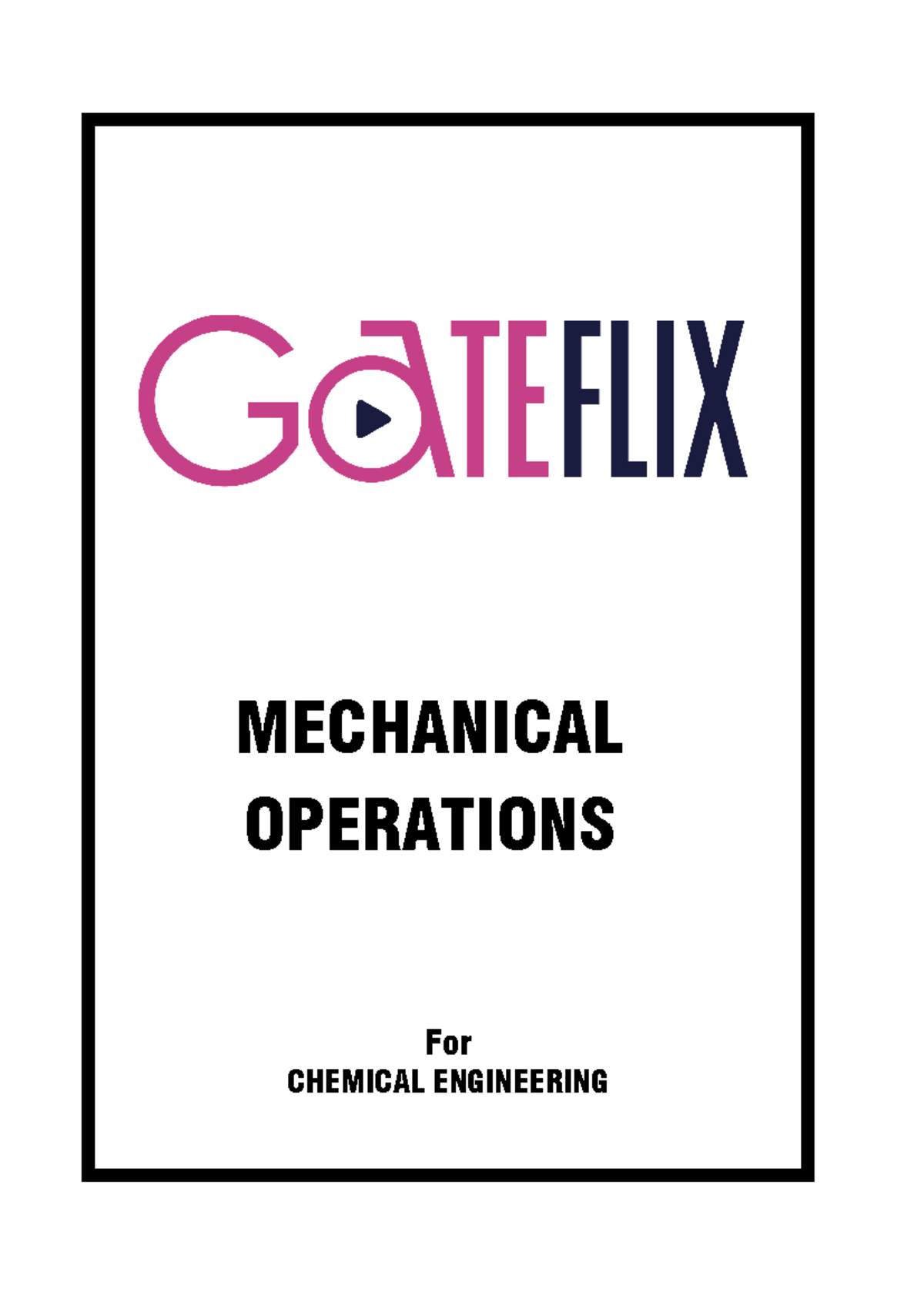 Pdfcoffee - Thermo - MECHANICAL OPERATIONS For CHEMICAL ENGINEERING ...