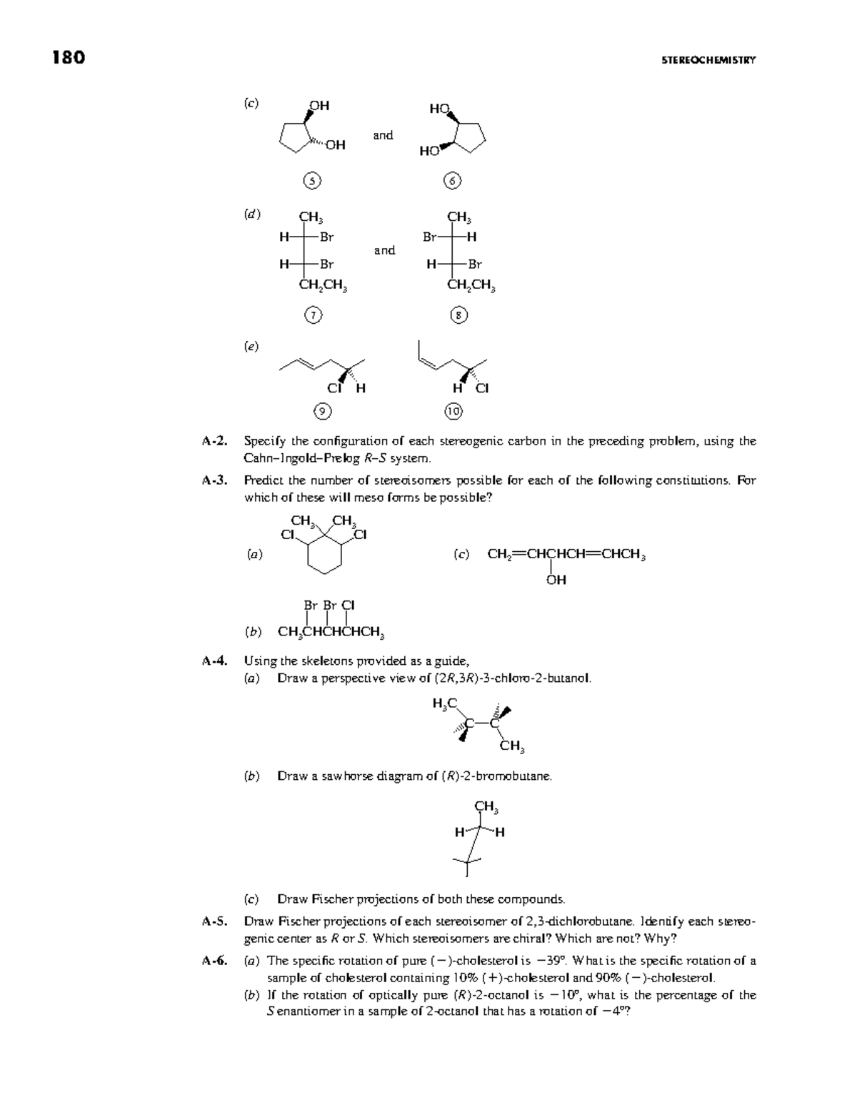 Organic Chemistry 4th Ed: Stereochemistry & Isomerism Analysis - Studocu
