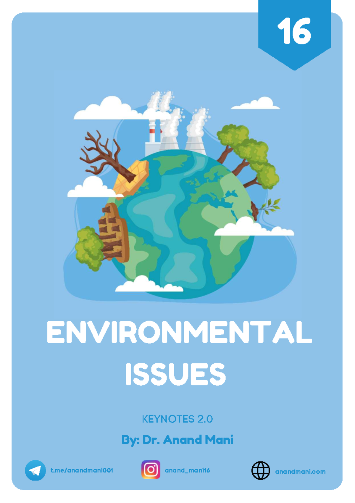 16 ENVIRONMENTAL ISSUES: KEYNOTES & INSIGHTS - Studocu