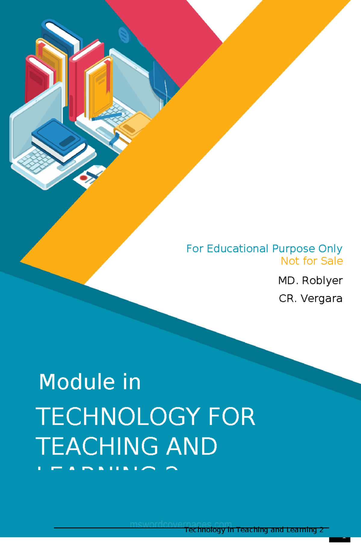 Technology for Teaching and Learning 2: Comprehensive Module Overview ...