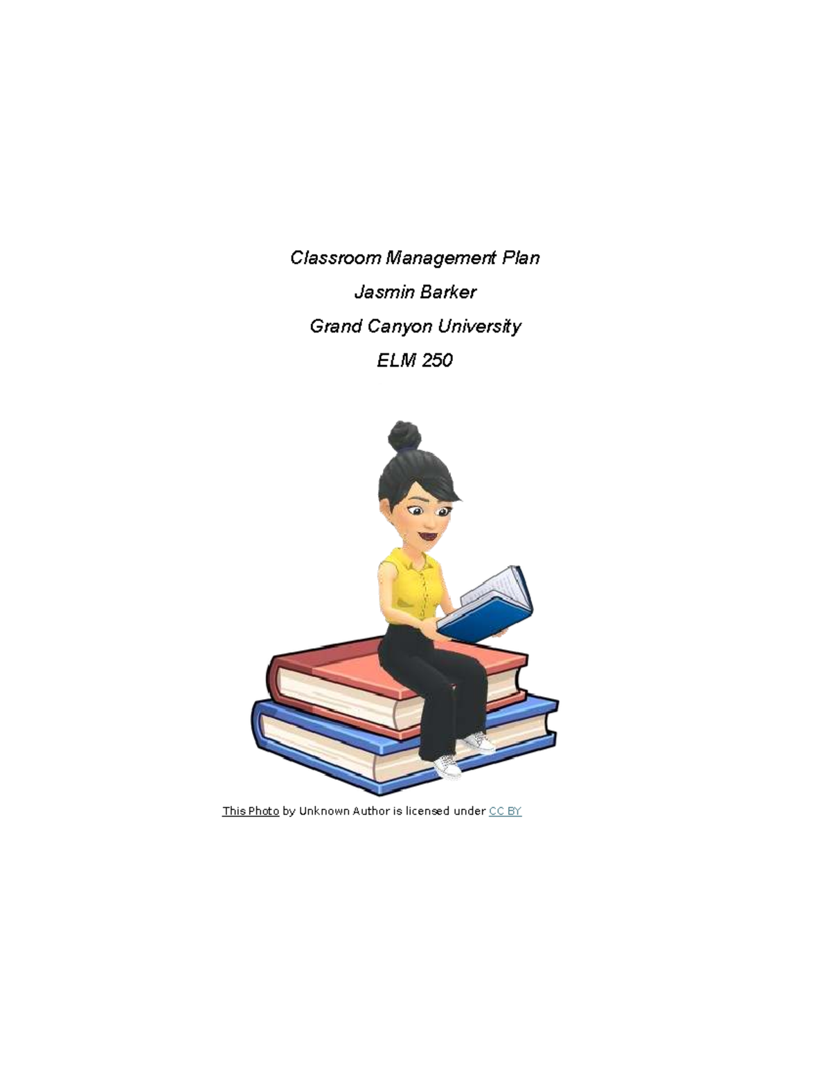 ELM 250 Classroom Management Plan: Strategies for Engagement and Equity ...