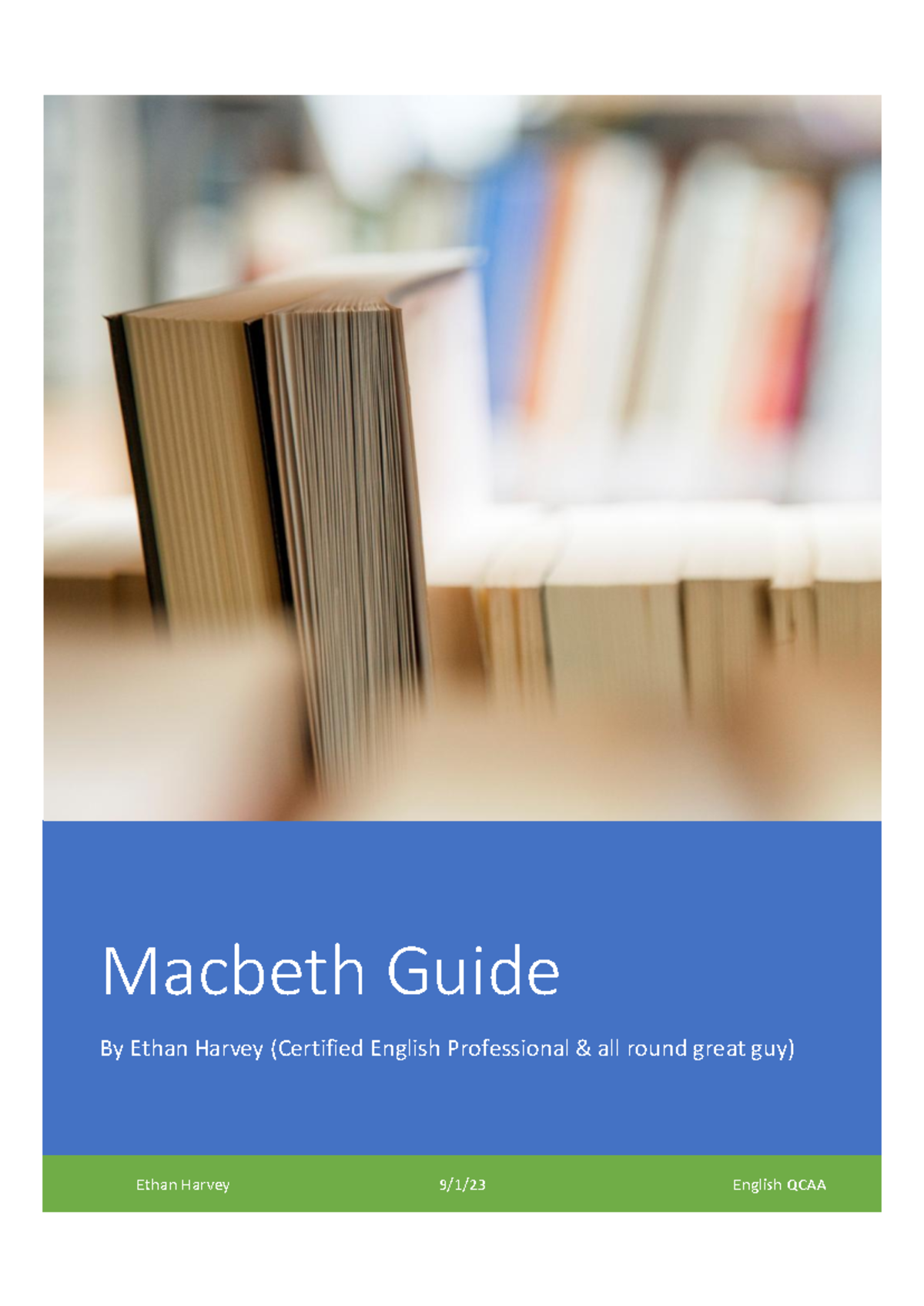 Macbeth Study Guide (ENG QCAA) - Key Themes, Characters & Analysis ...