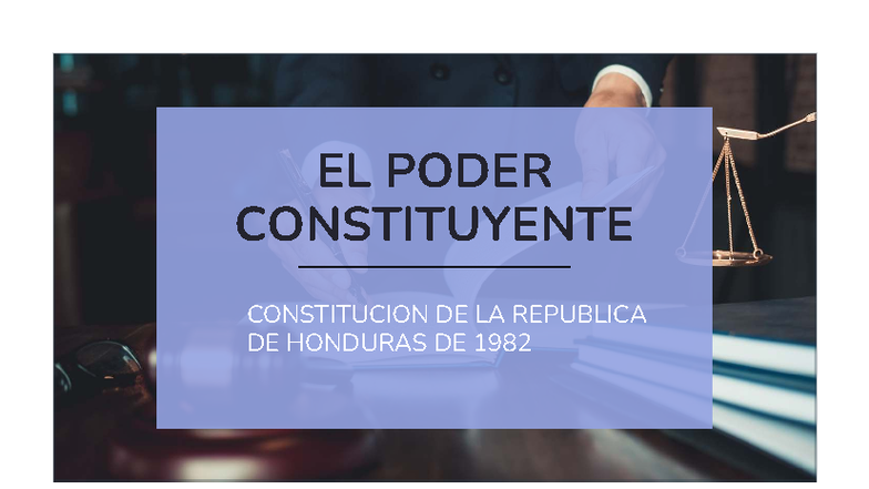 EL PODER CONSTITUYENTE EN HONDURAS: ANÁLISIS Y CONTEXTO (1982) - Studocu