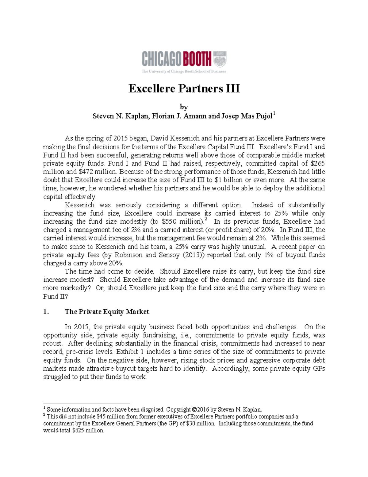 Excellere Partners III: Capital Strategies and Investment Insights ...