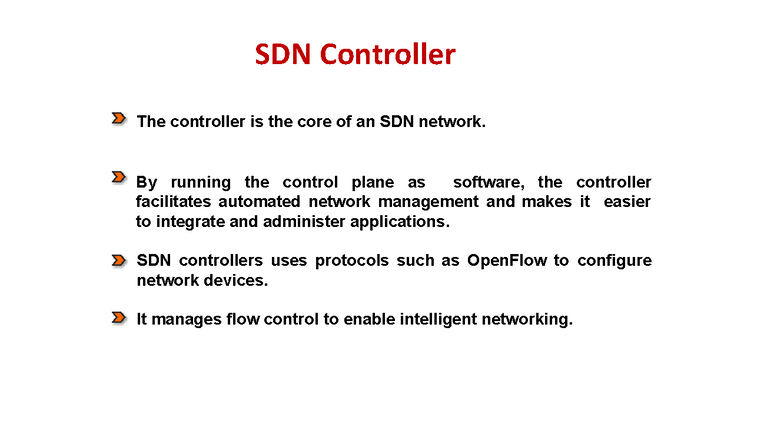 SDN Unit 2 - Understanding SDN Controllers and OpenFlow - Studocu