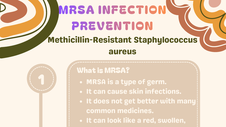 MRSA INFECTION PREVENTION: Strategies for Healthcare & Residents - Studocu