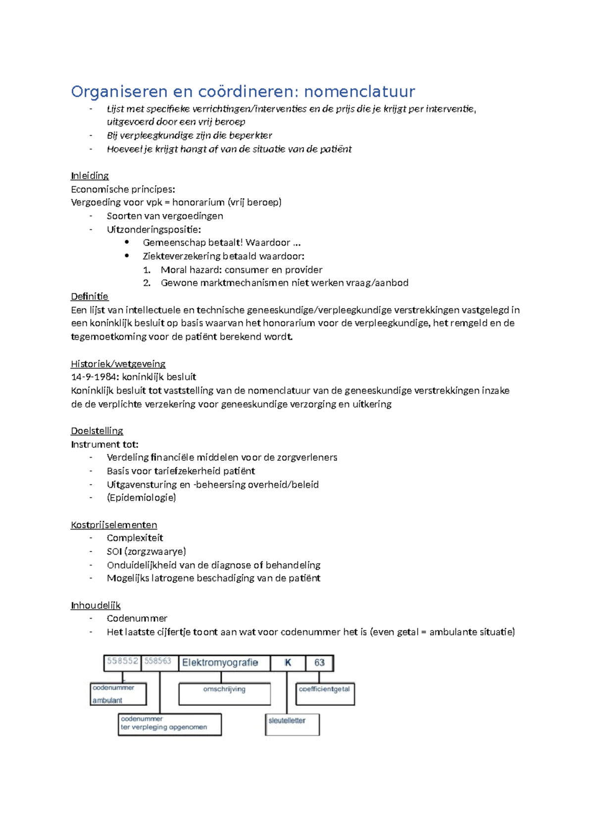 Nomenclatuur - o&co - Organiseren en coördineren: nomenclatuur - Lijst ...