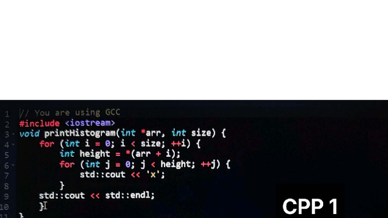 CPP UNIT 2 Static - Notes and Code Examples - Studocu