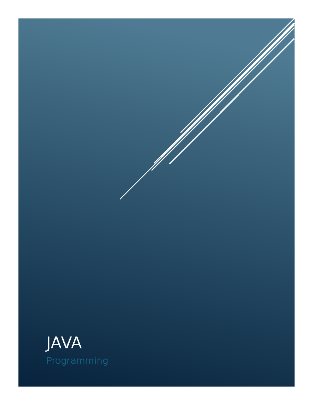JAVA Programming: Understanding Variables - Studocu