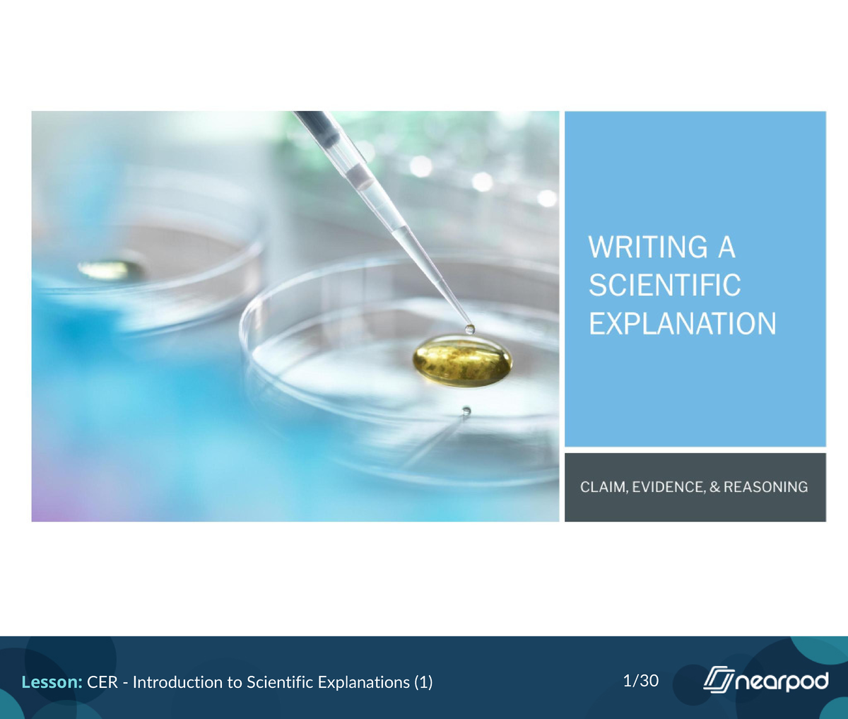 CER+-+Introduction+to+Scientific+Explanations+1 - Draw It Poll ...
