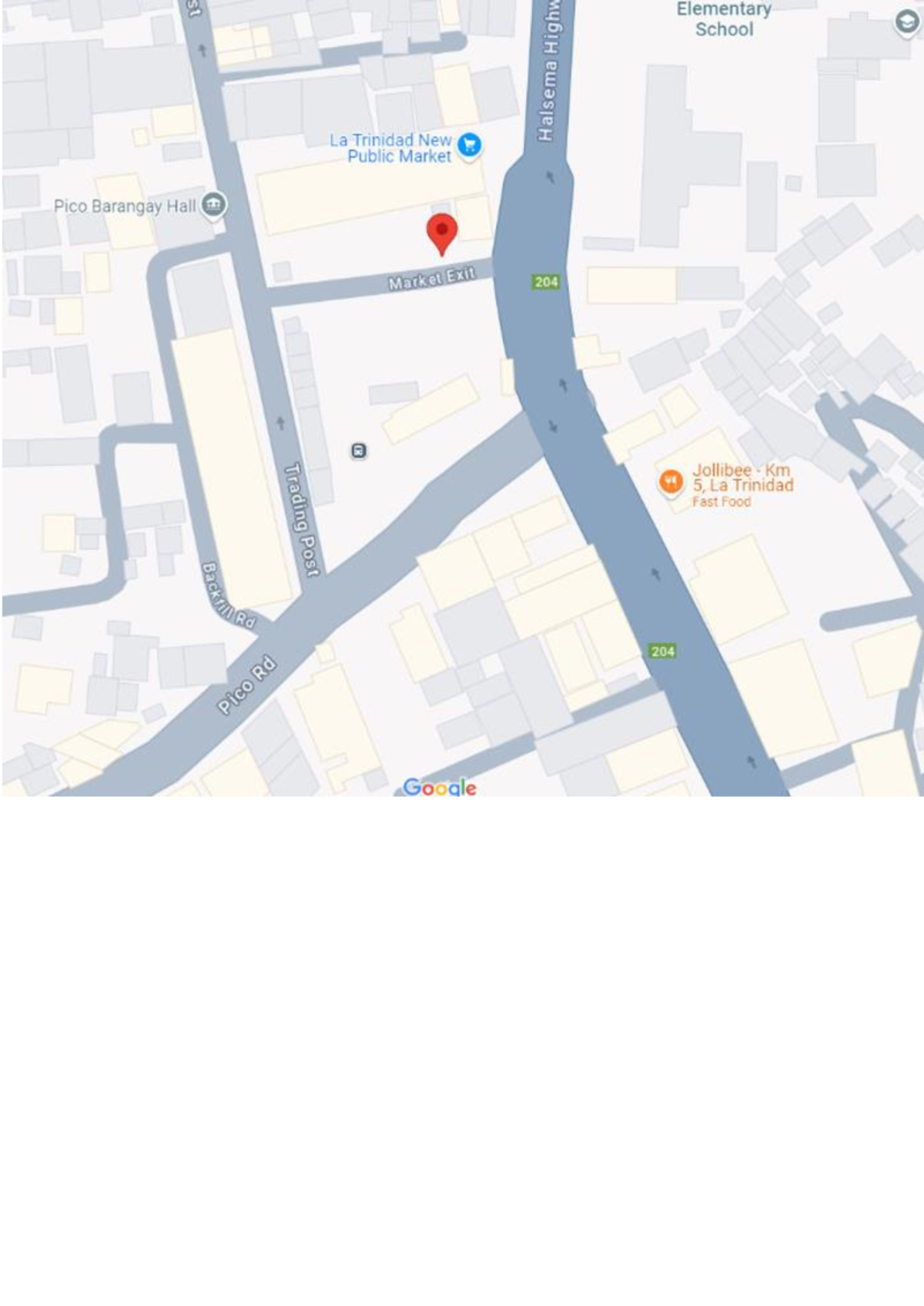 Vicinity-map - gjhghj - Architecture - Elementary School La Trinidad ...