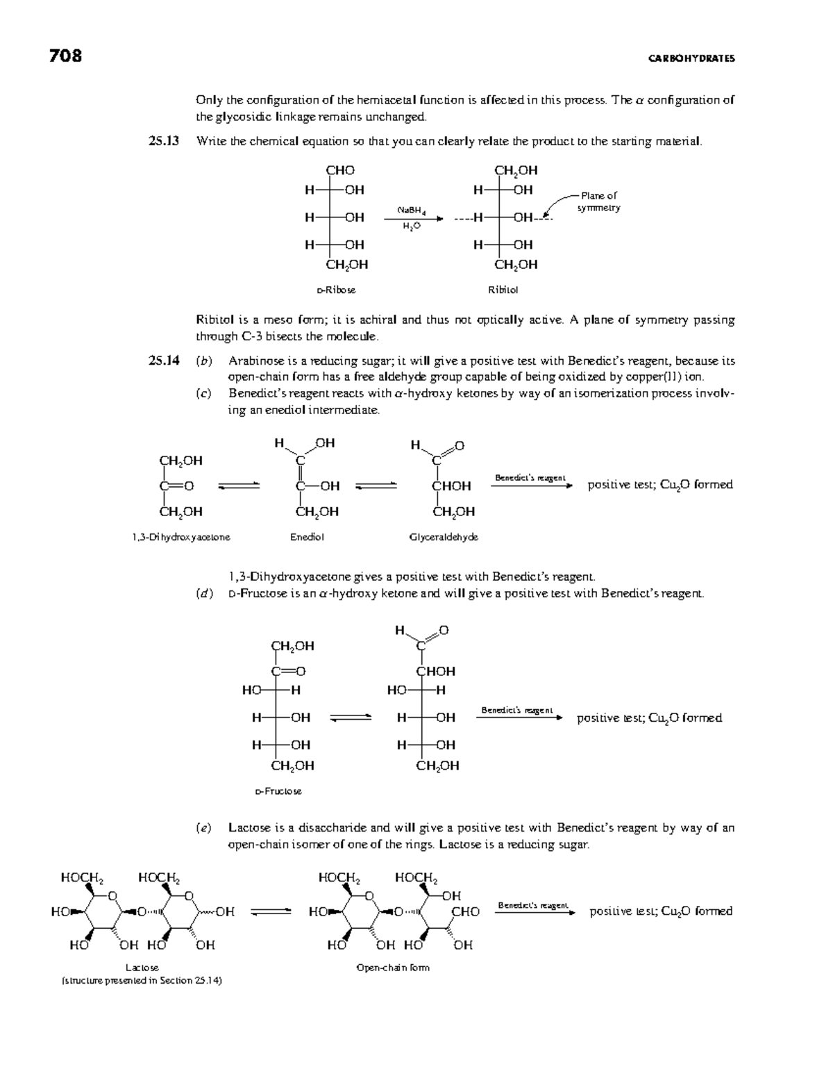 708 Organic Chemistry: Carbohydrates & Hemiacetal Configurations - Studocu