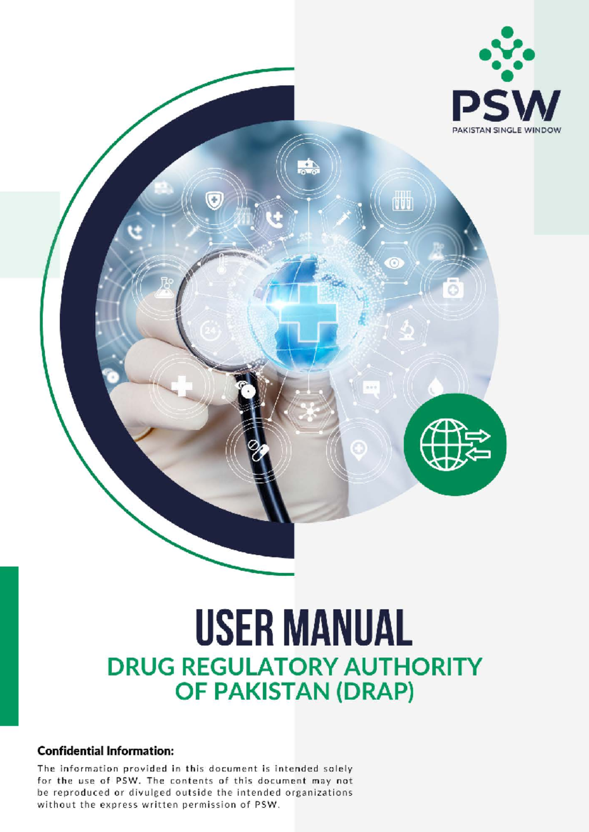DRAP User Manual: Comprehensive Guide to PSW Registration Process - Studocu