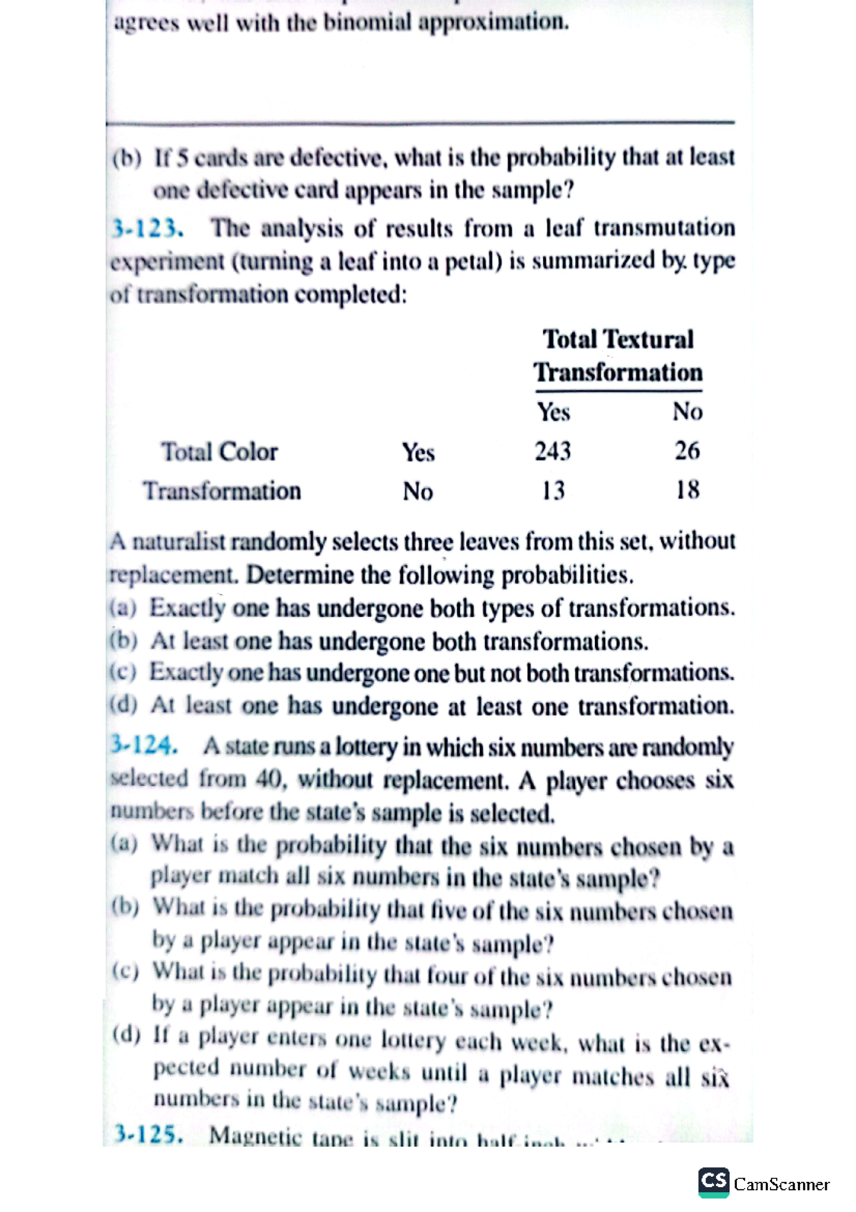 EDA 2023 - Sample Problems with Binomial and Probability Analysis - Studocu