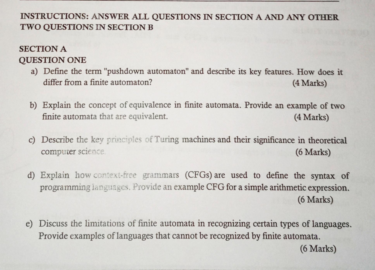 Automata Theory: Key Concepts and Applications (CS101) - Studocu