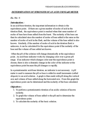 Eh-PH- POURBAIX DIAGRAM - Lecture 6: Construction of Eh – pH Diagrams ...
