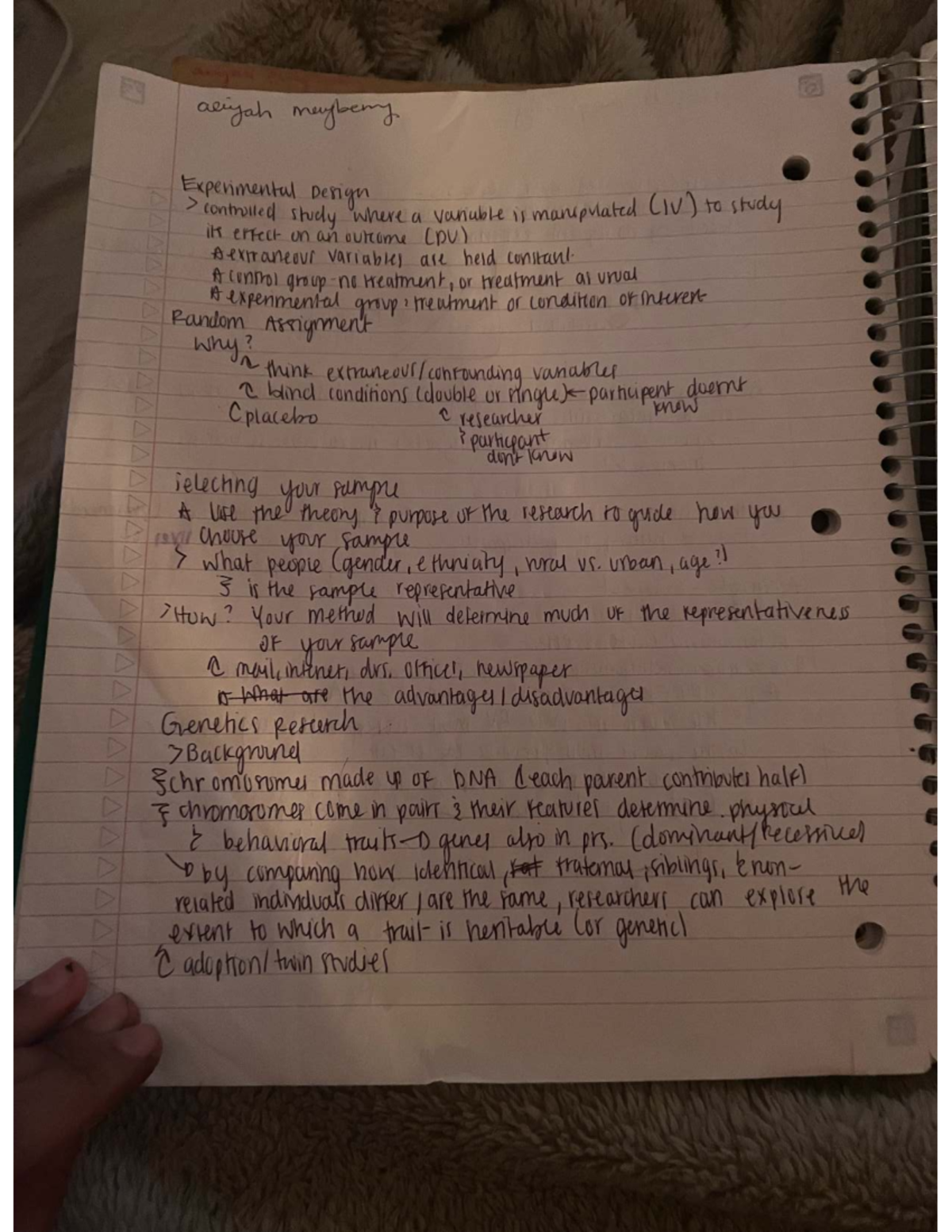 Experimental Design: Controlled Study Analysis Report (Course Code: 7 ...