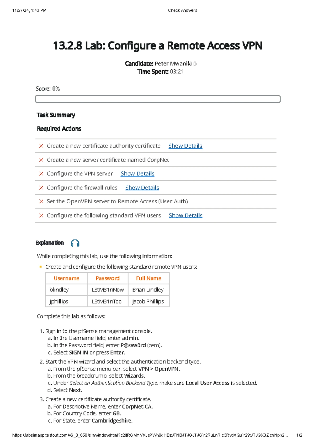 12.4 Lab: Troubleshooting Wireless Network Issues in Exec-Laptop - Studocu