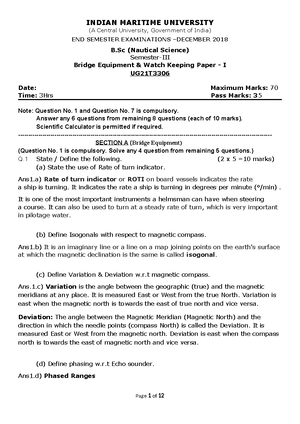 Notes ON Forepeak TANK AND ITS Arrangement - IMI BTech SEMESTER 1 NOTES ...