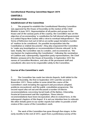 [Solved] Creation of local level government in png with the amendment ...