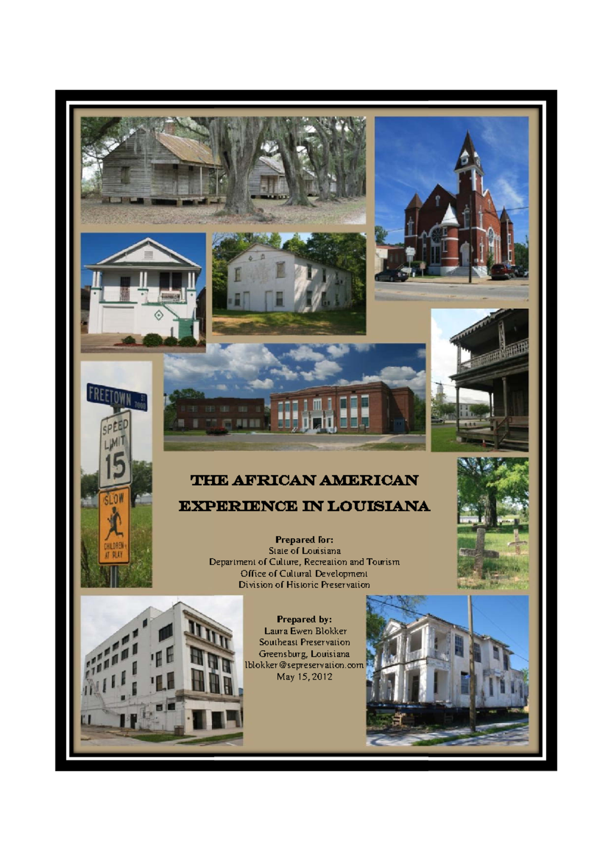 The African American Experience in Louisiana: Historical Overview ...