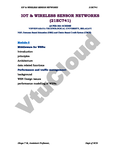 IoT qnd Wireless sensors - 21EC741 - VTU - Studocu