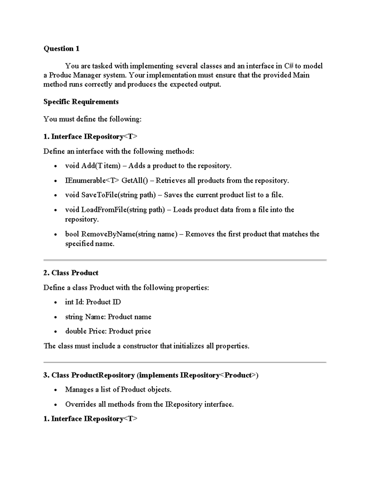 CS101 Product Manager System Implementation Guide - Studocu
