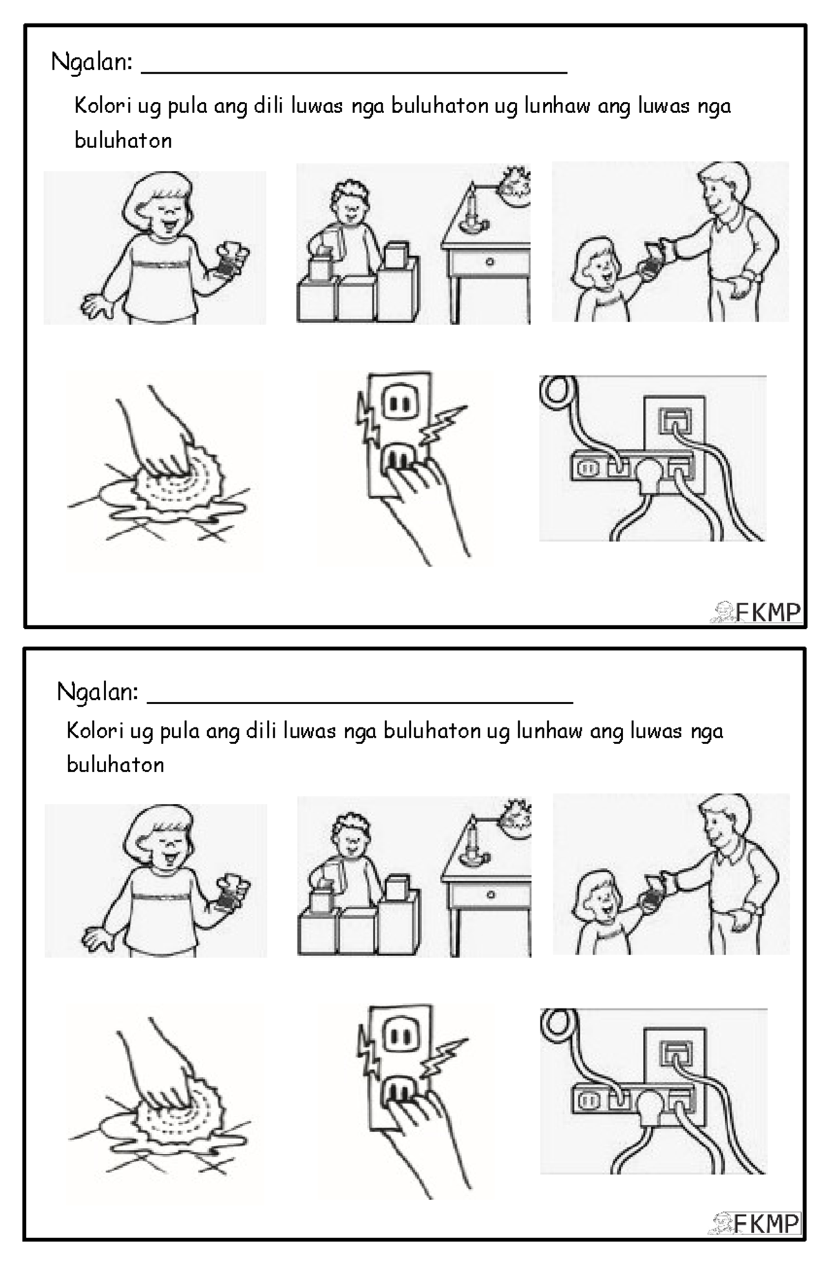 Week 14 bisaya IMs and Worksheets 2019 - Ngalan ...