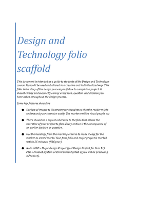 YEAR 10 GCSE DT NEA Exemplar - GCSE DESIGN AND TECHNOLOGY (8552) NEA ...