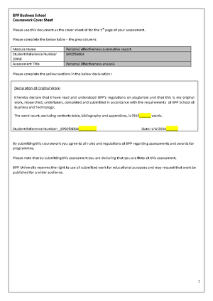 F5 - PRACTICE QUESTIONS PM - Performance Management (PM) Question pack ...