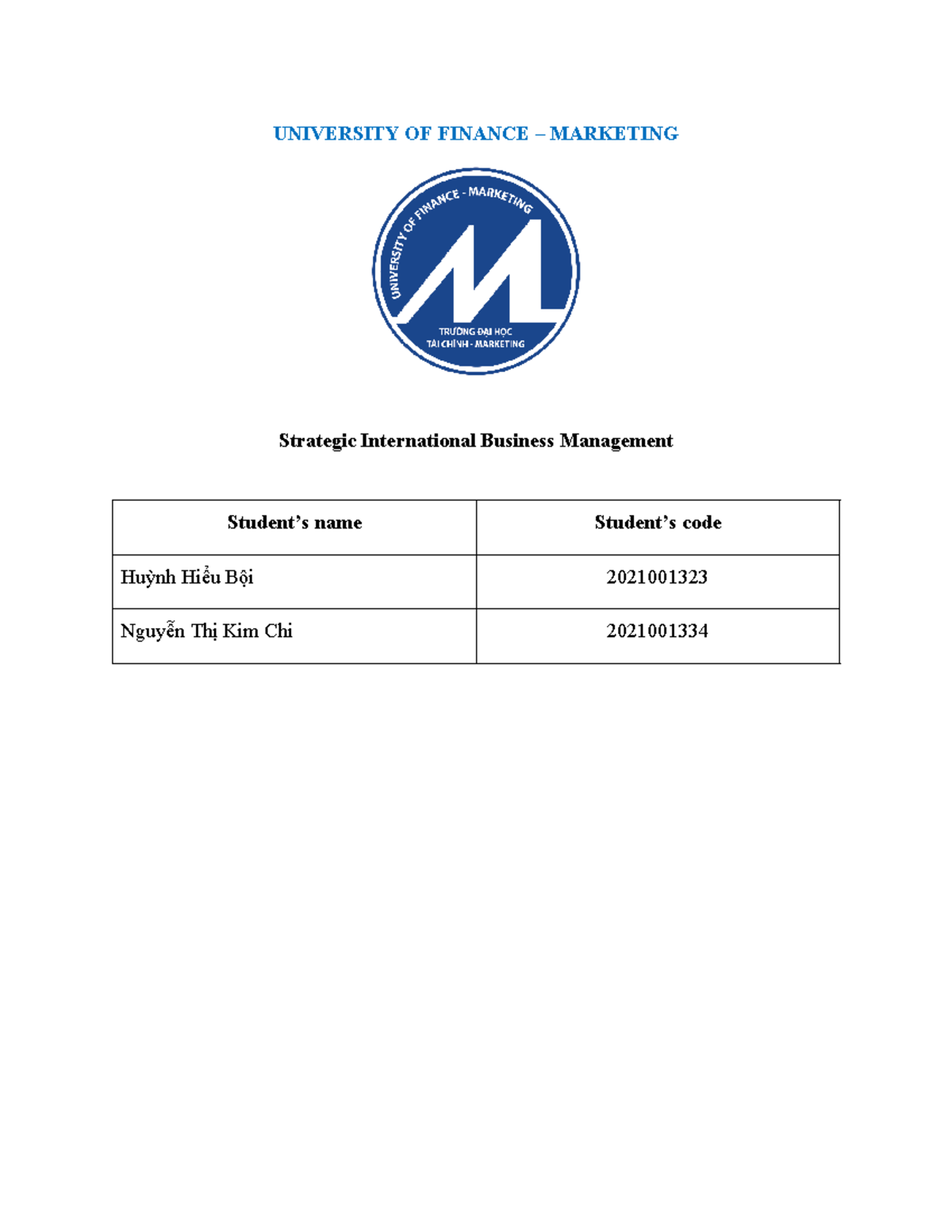 Strategic International Business Management: PESTLE Analysis of Trung ...