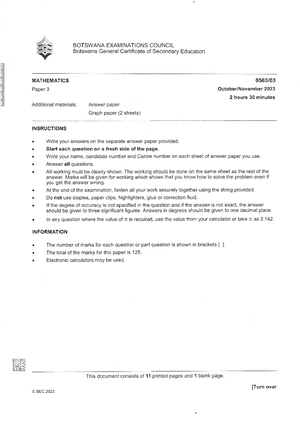 Bgcse History Rev BOOK 1 2022 final - BOTSWANA GENERAL CERTIFICATE OF ...