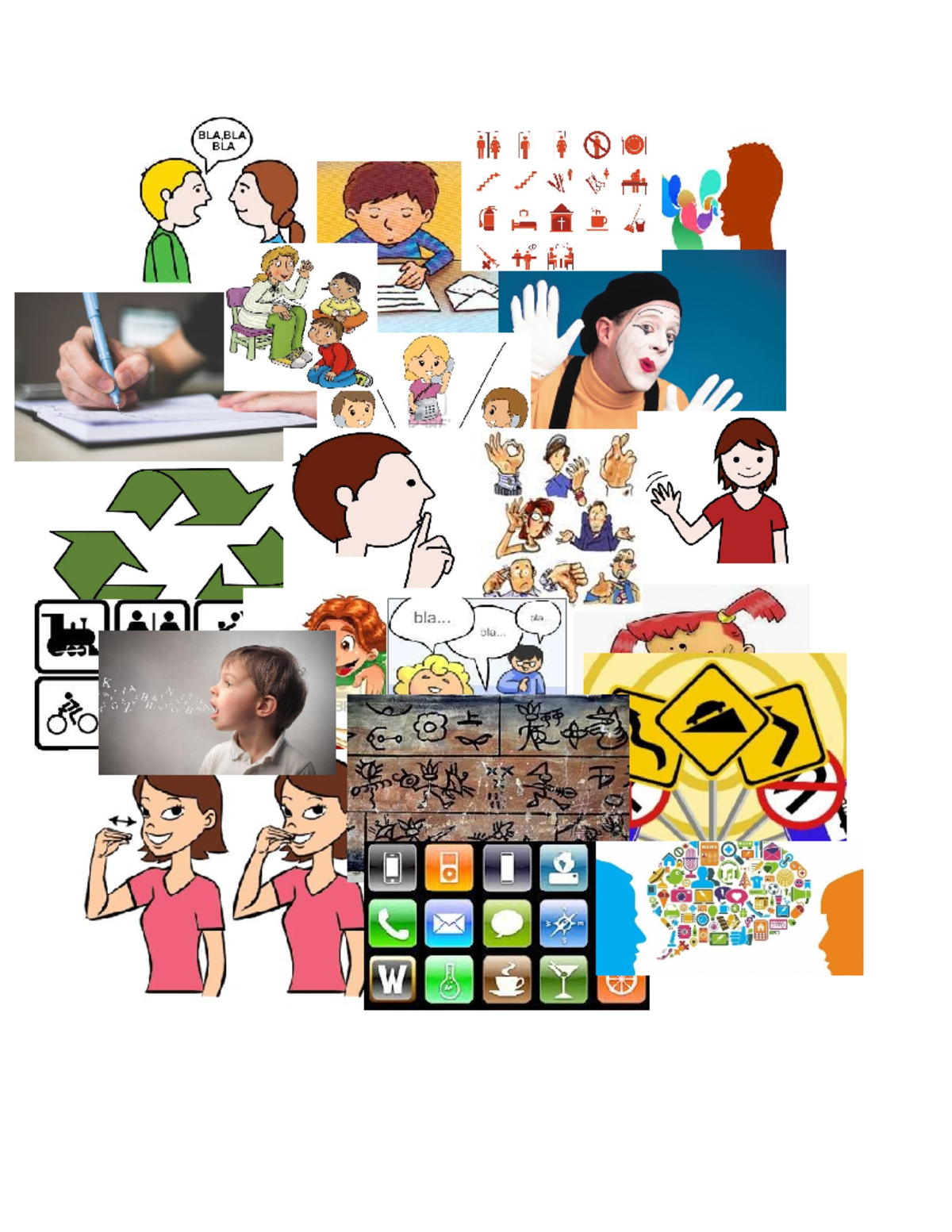 Collage tipos de lenguaje - Comportamiento del consumidor - Studocu