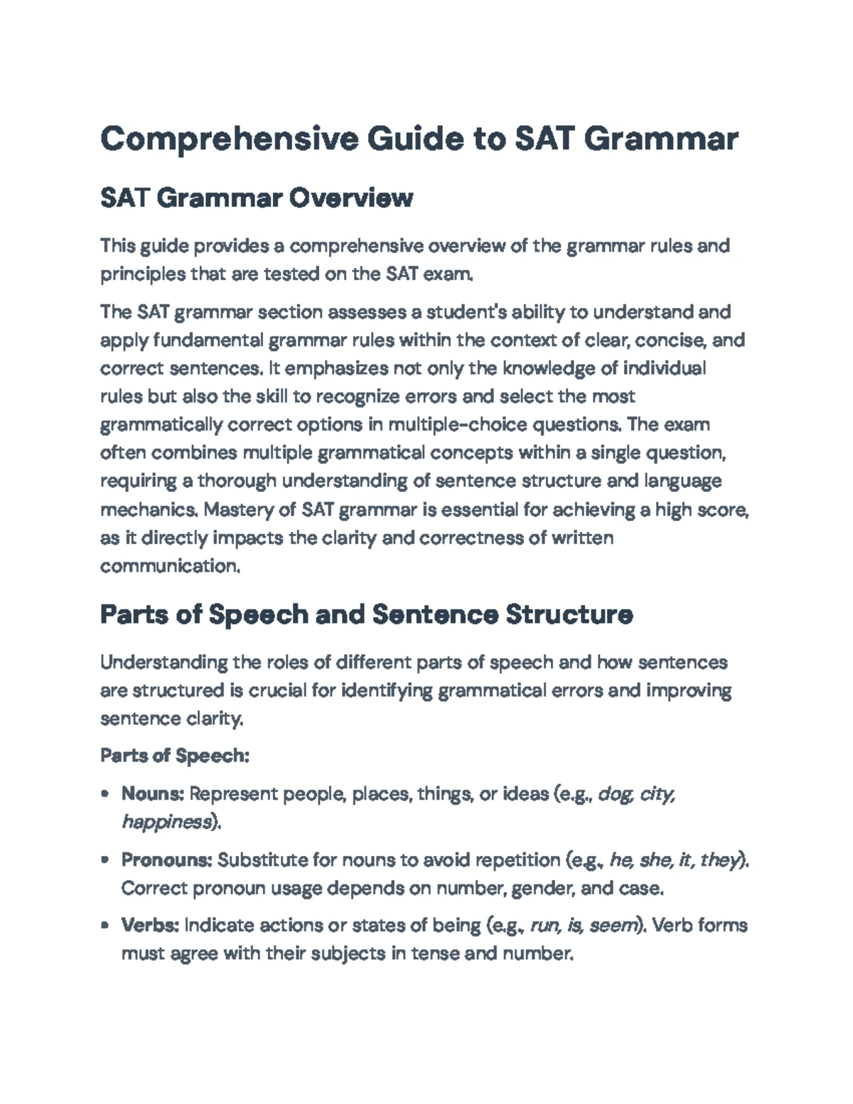Digital SAT Sample Questions: Reading & Writing Practice Test - Studocu