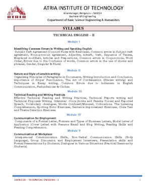 BCS301 Model Question Paper 1 with Solutions - Model Question Paper-I ...