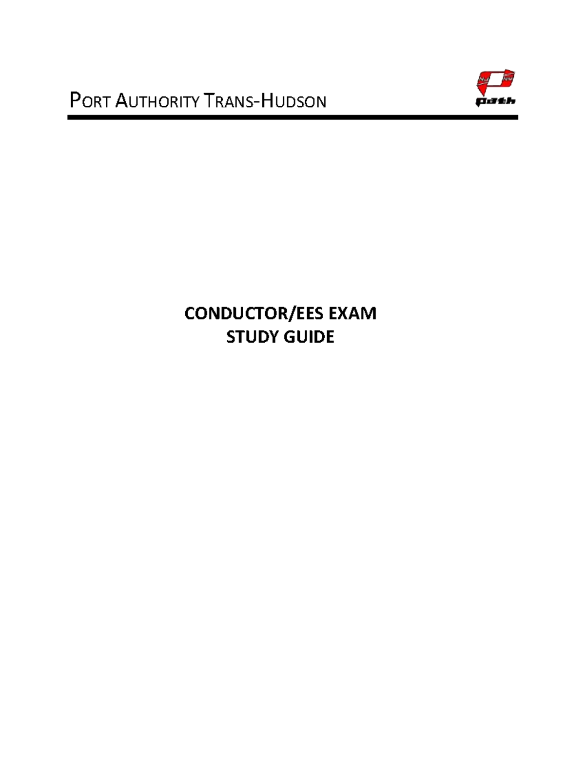 PATH Conductor/EES Final Exam Study Guide: Key Rules & Safety ...