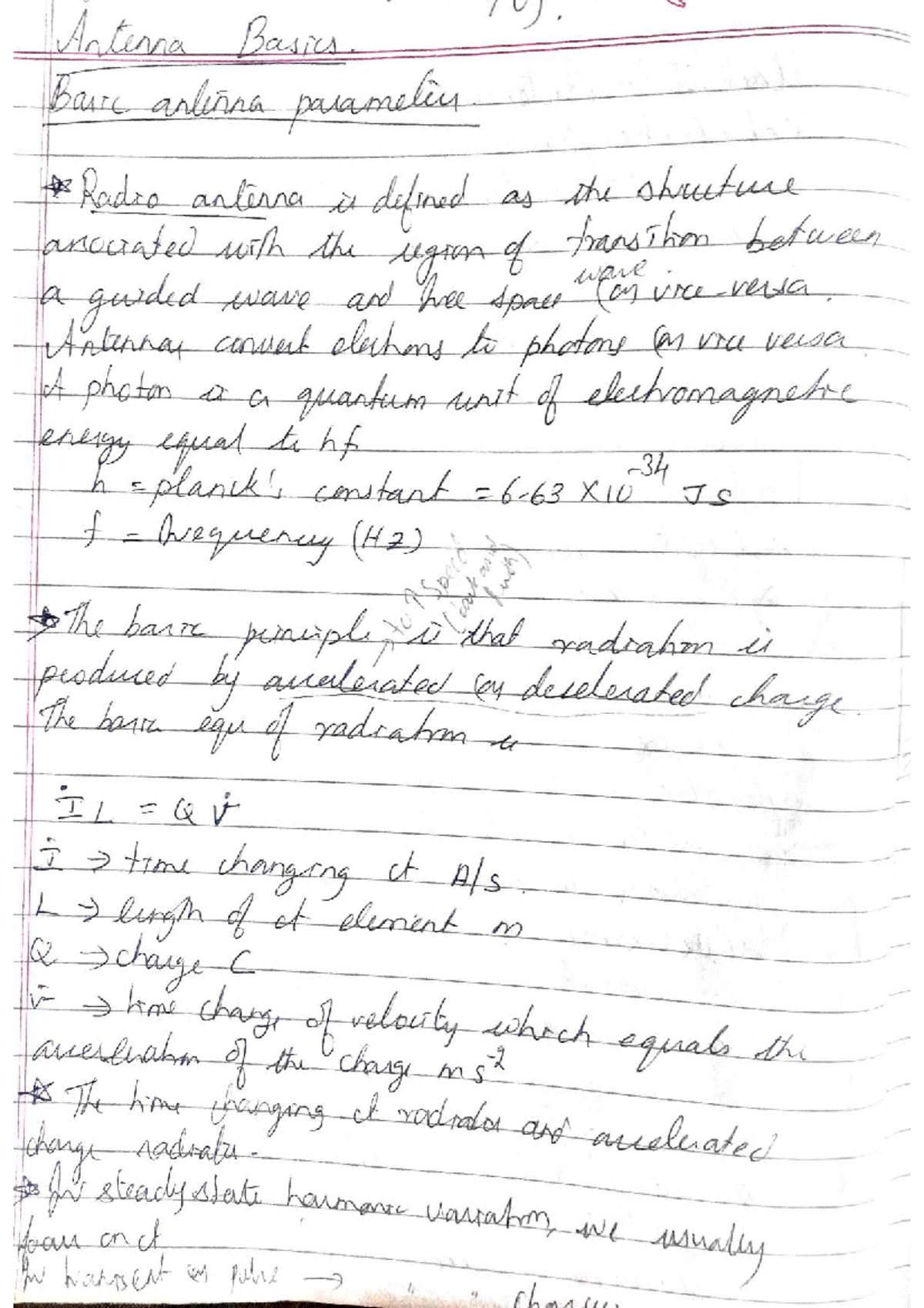 Module 3 Antenna: Comprehensive Study Notes on Basics and Principles ...