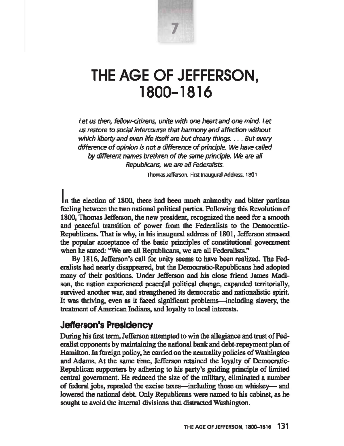 APUSH AMSCO Study Guide 2016: Key Insights & Review - 7 THE AGE OF ...