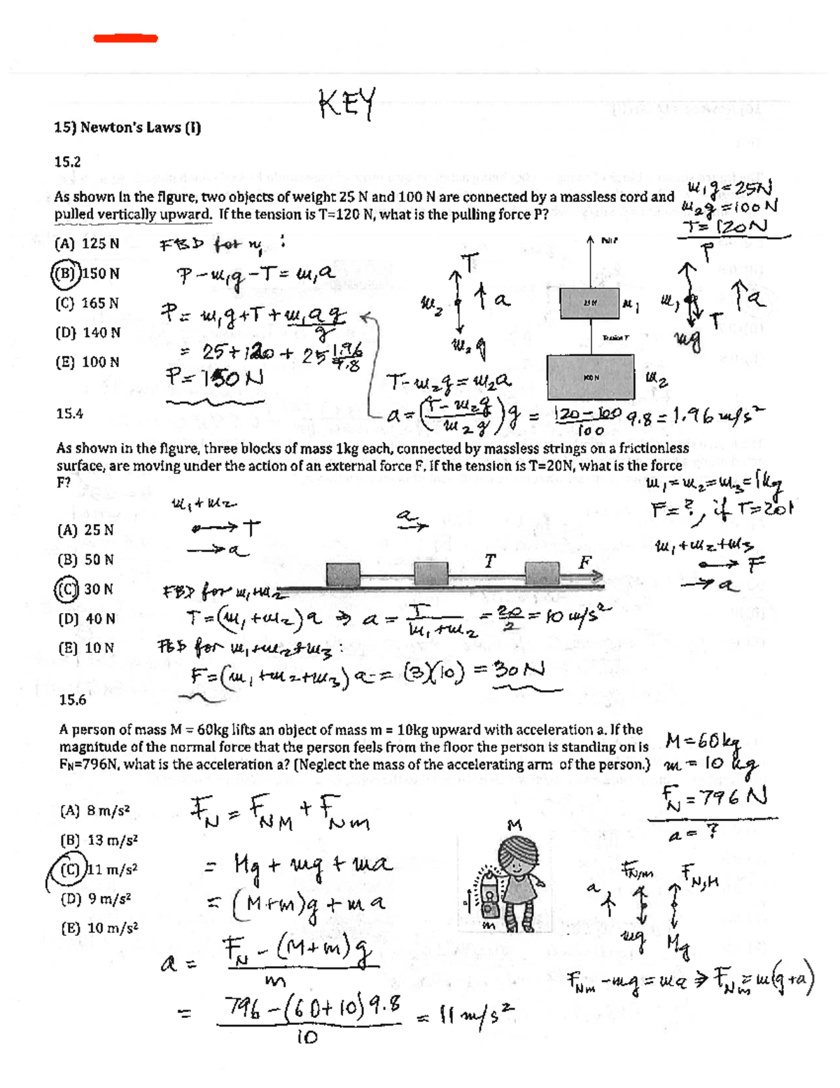 Lecture Notes on Newton's Laws - Forces and Friction - Studocu