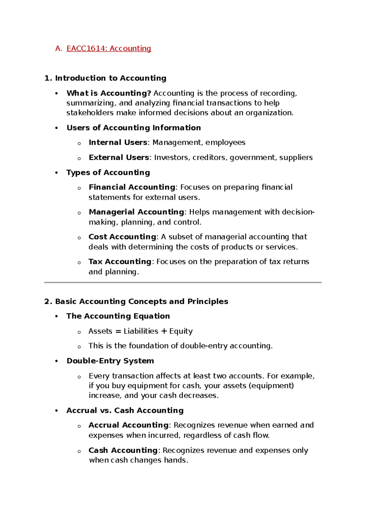 Adjustments in Accounting: Income Received in Advance & Accrued Expenses - Studocu