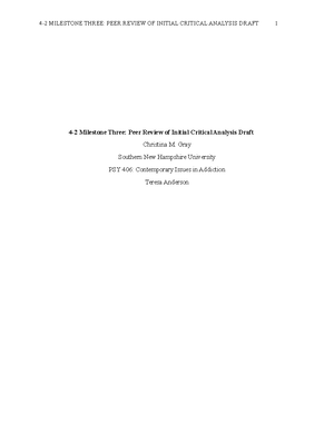 [Solved] Overview As you reflect on what you have learned in this ...