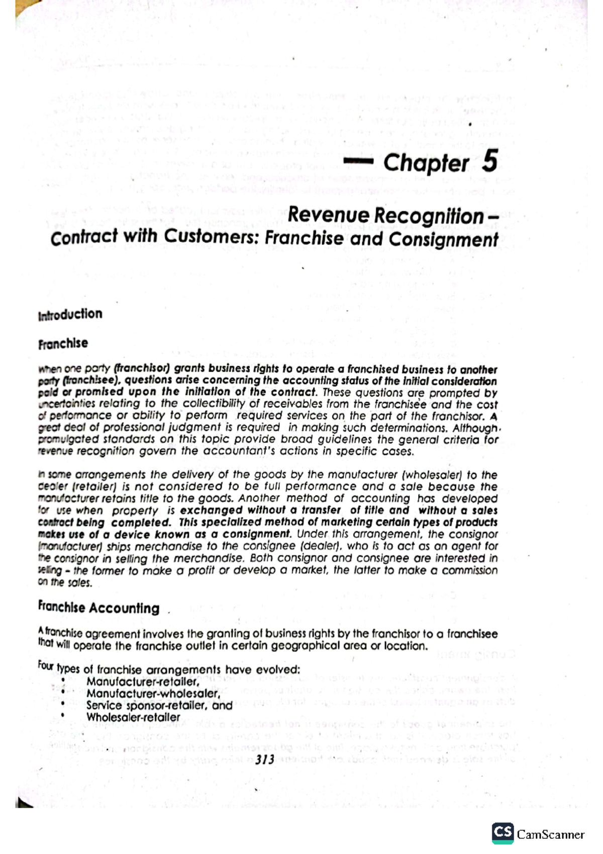 Franchise Consignment Overview - Dayag Group Analysis - Studocu
