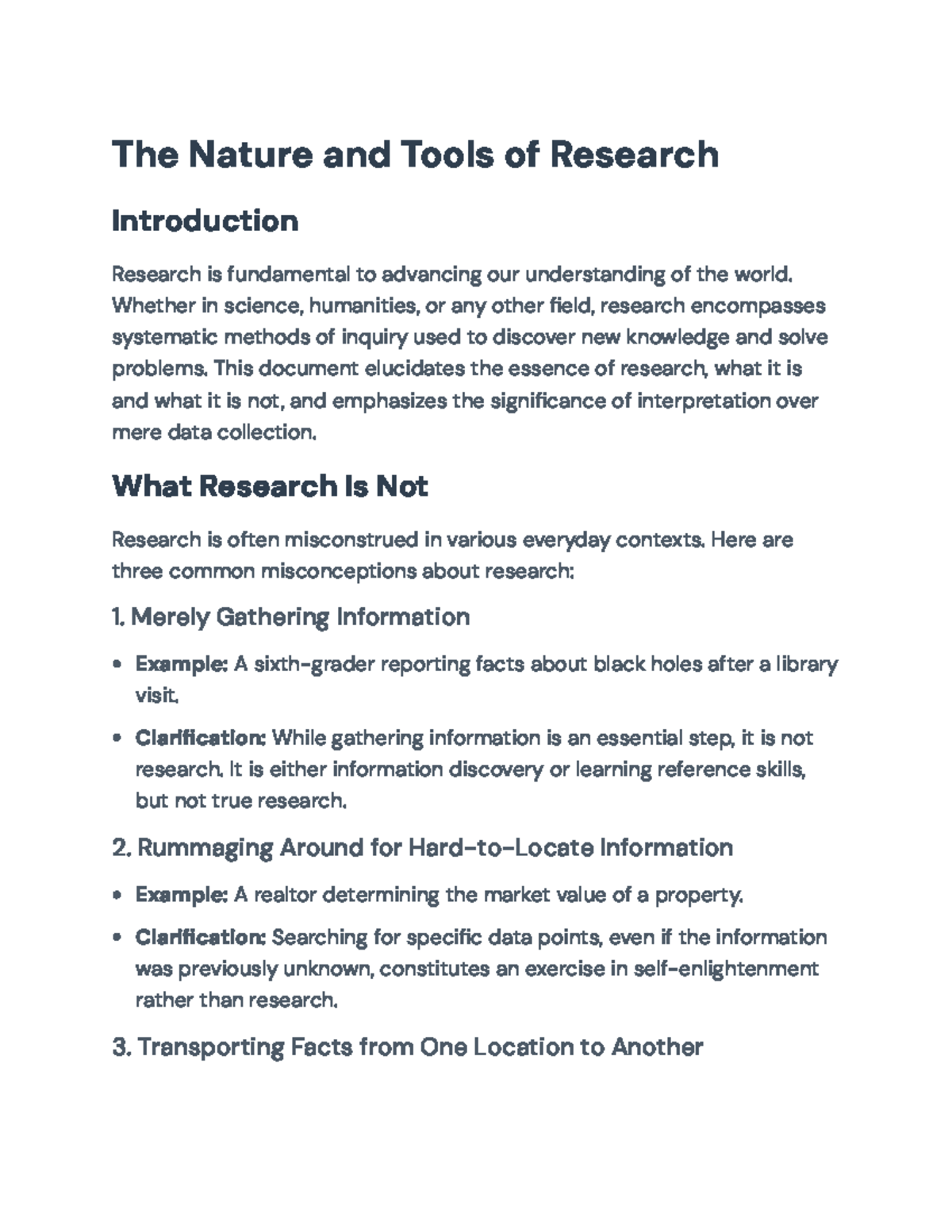 Understanding the Nature and Tools of Research: A Comprehensive Guide ...