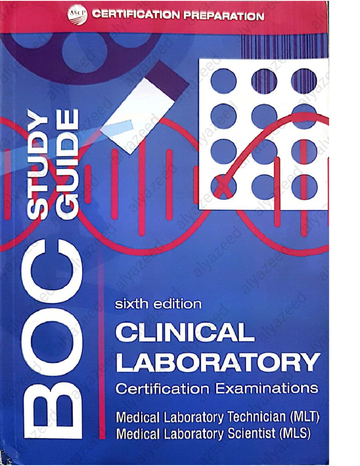 ASCP 18280 Clinical Laboratory Certification Exam Study Guide: Chemistry - Studocu